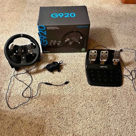 Logitech | Video Games & Consoles | Logitech G92 Black Racing Wheel And ...